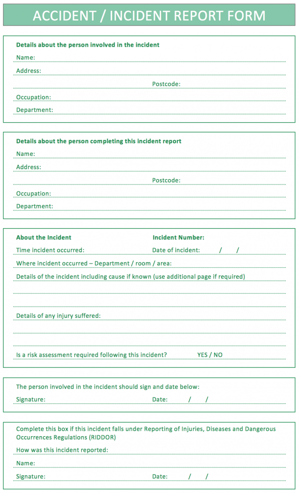 What is RIDDOR - A short Introduction | Intrafocus