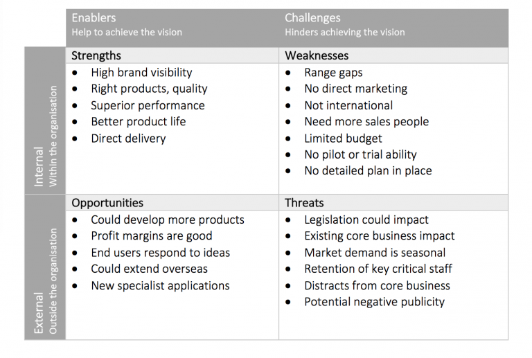 Strategic Analysis Intrafocus