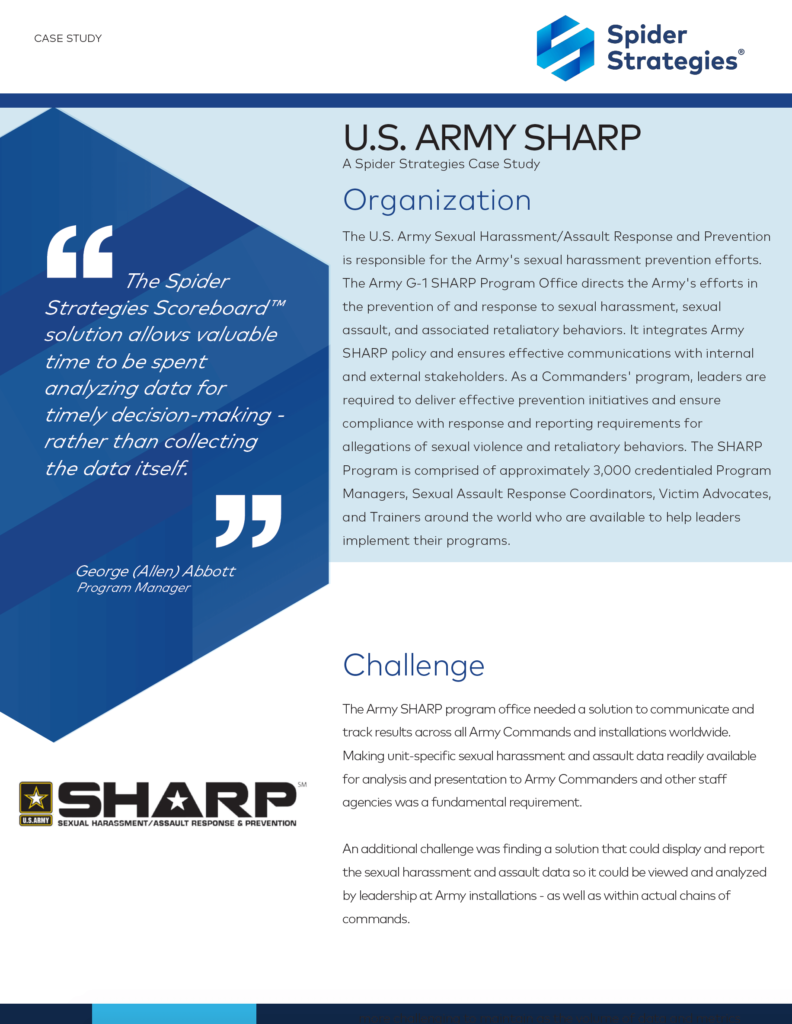 Defence and Security | Intrafocus and KPI Management