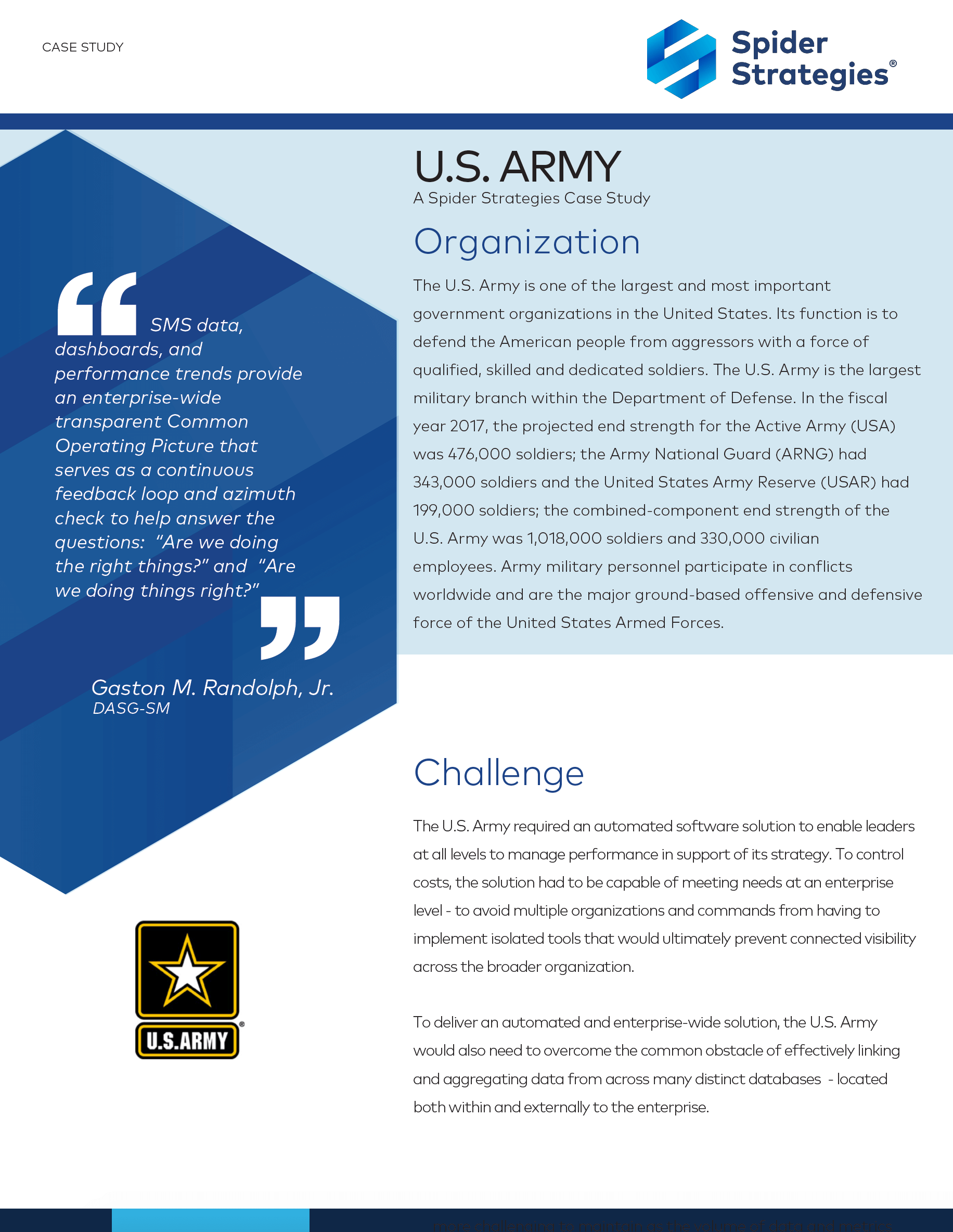 Defence and Security | Intrafocus and KPI Management