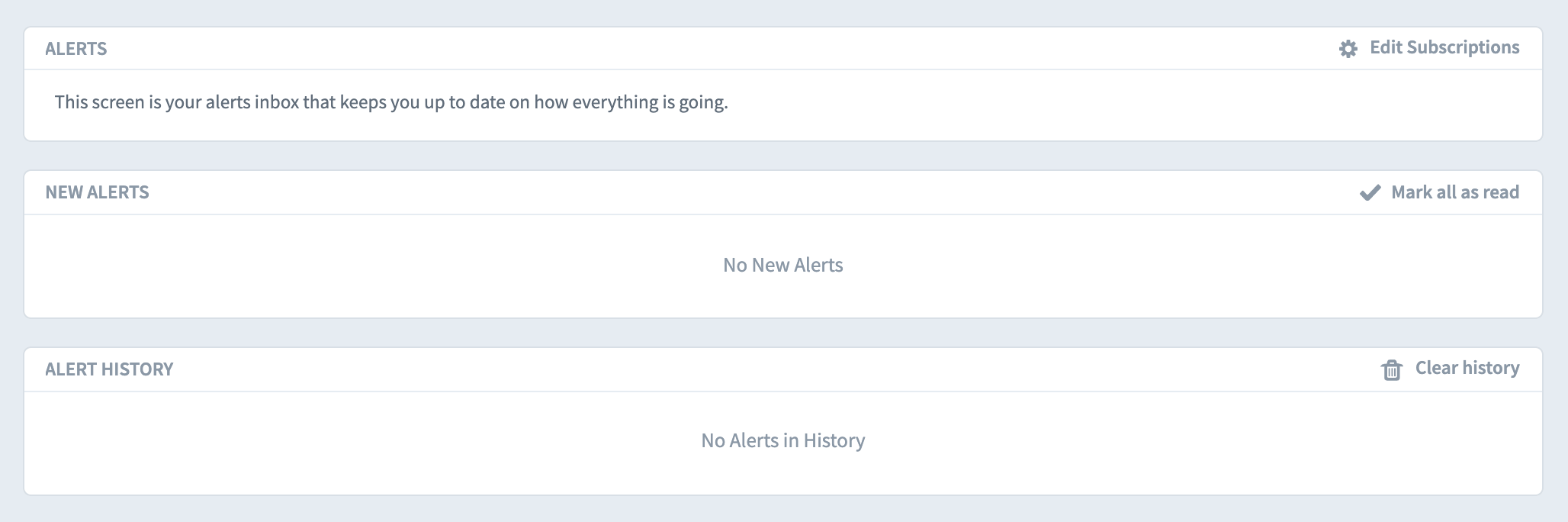 Setting Alerts - Intrafocus