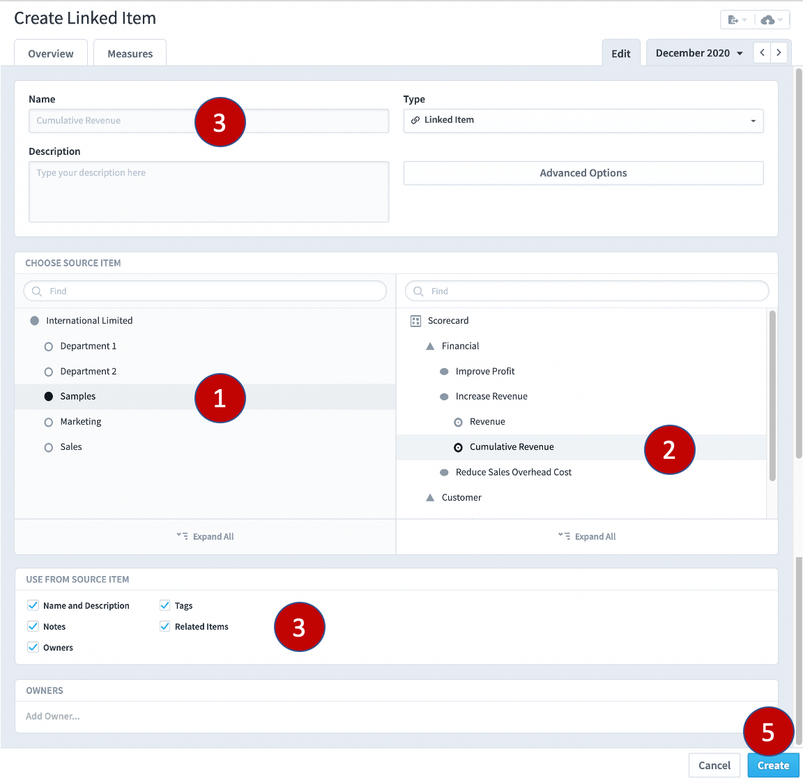 Linking Objects - Intrafocus