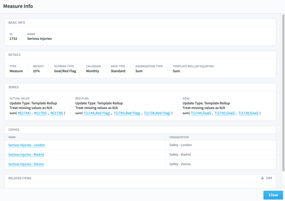 Cascading Scorecards – Auto Roll Up - Intrafocus