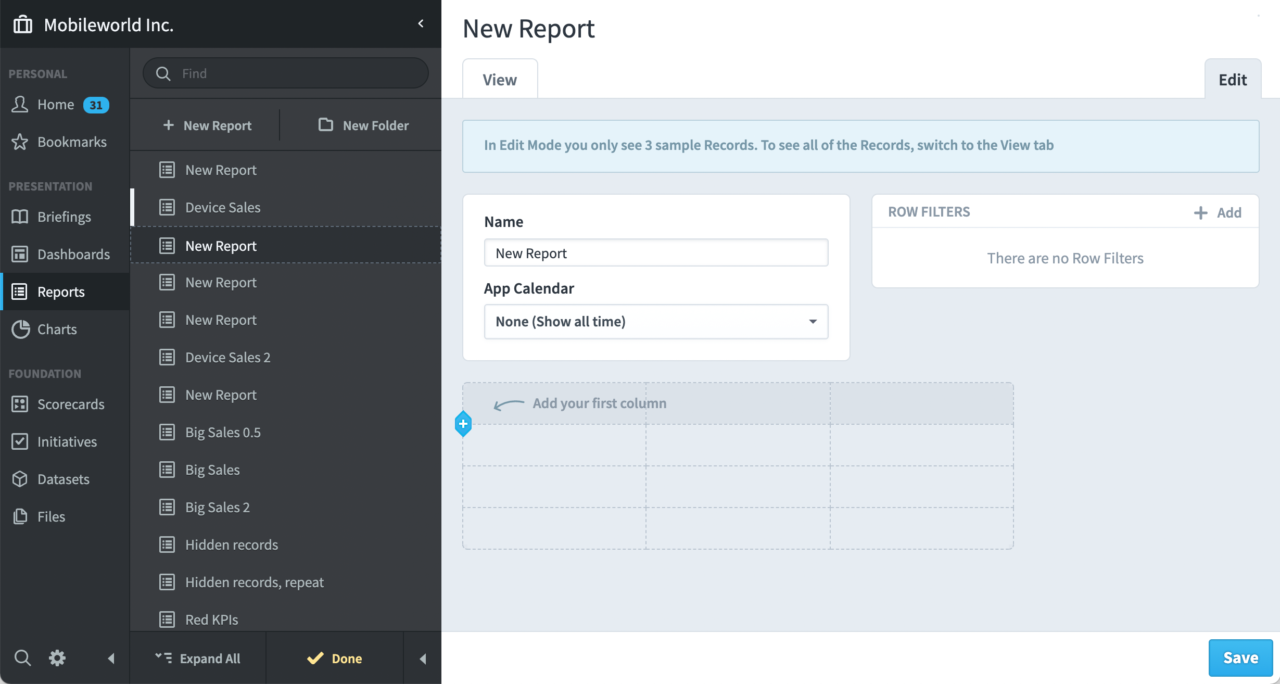 Reports - Intrafocus