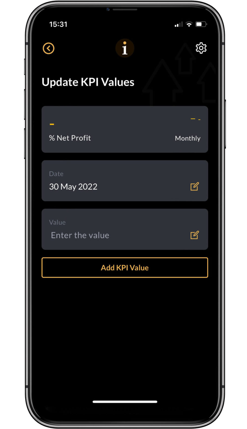 My5 - Add KPI Values Manually - Intrafocus