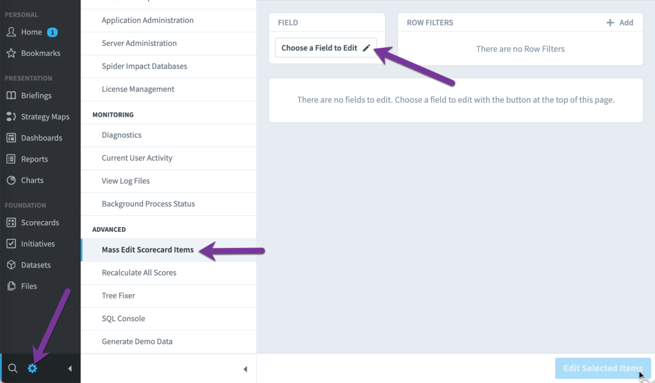 Mass Edit - Intrafocus