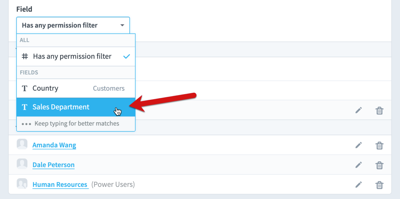 Dataset Permissions - Intrafocus
