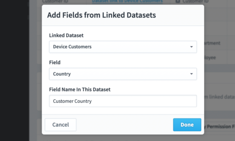 Linking Datasets - Intrafocus